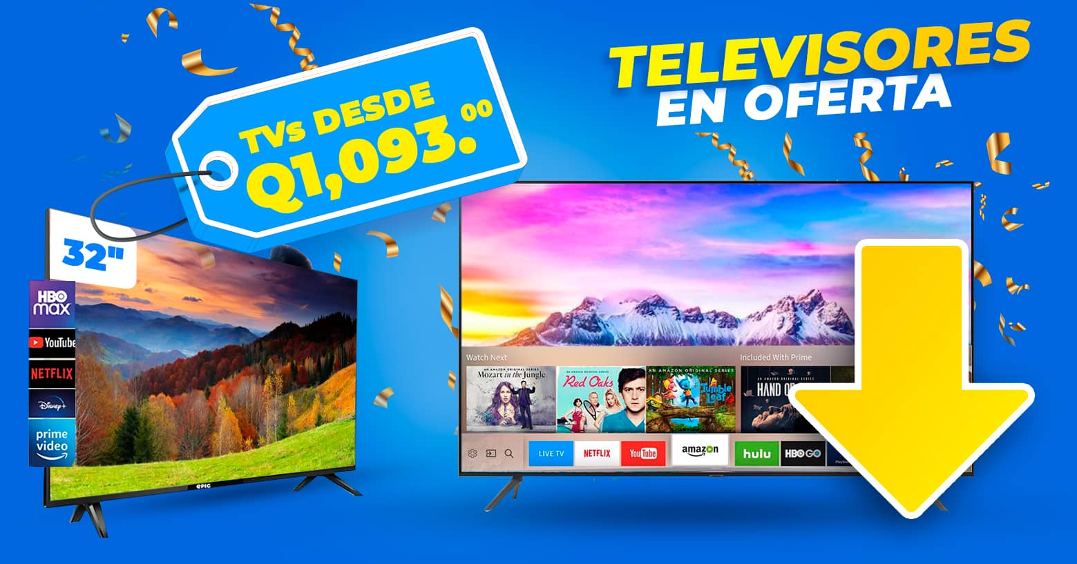 Televisores - TV - smart tv - tv guatemala | TERA